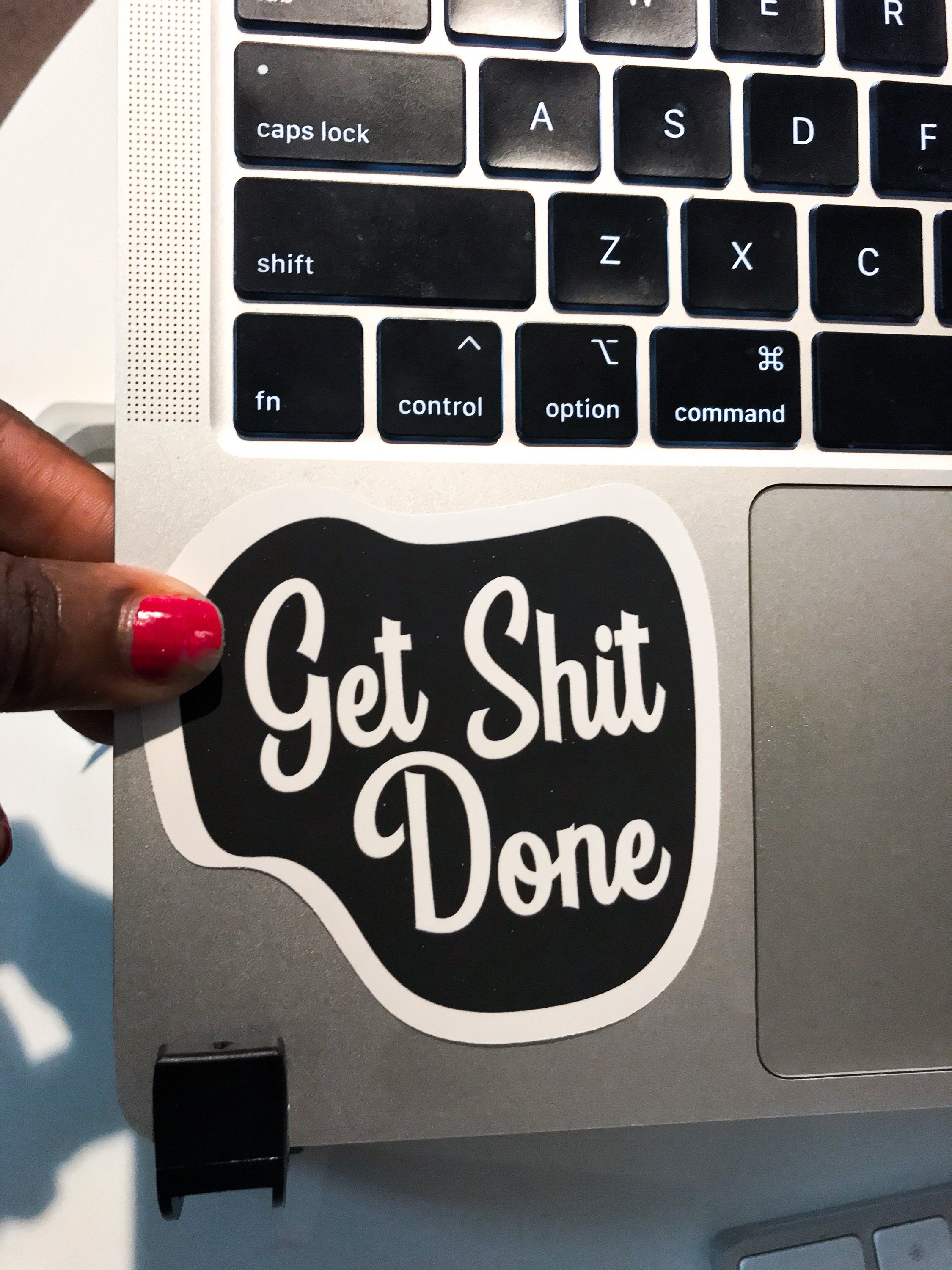 Get Shit Done Stickers Inclusive Glossy | Etsy