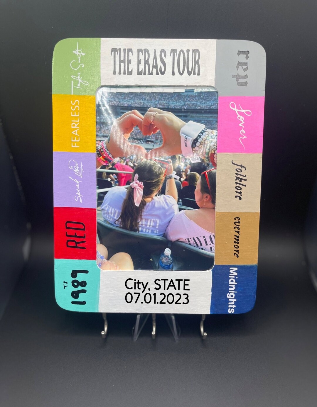 Eras Tour Commemorative Frame and Bracelet Holder 4x6 - Etsy