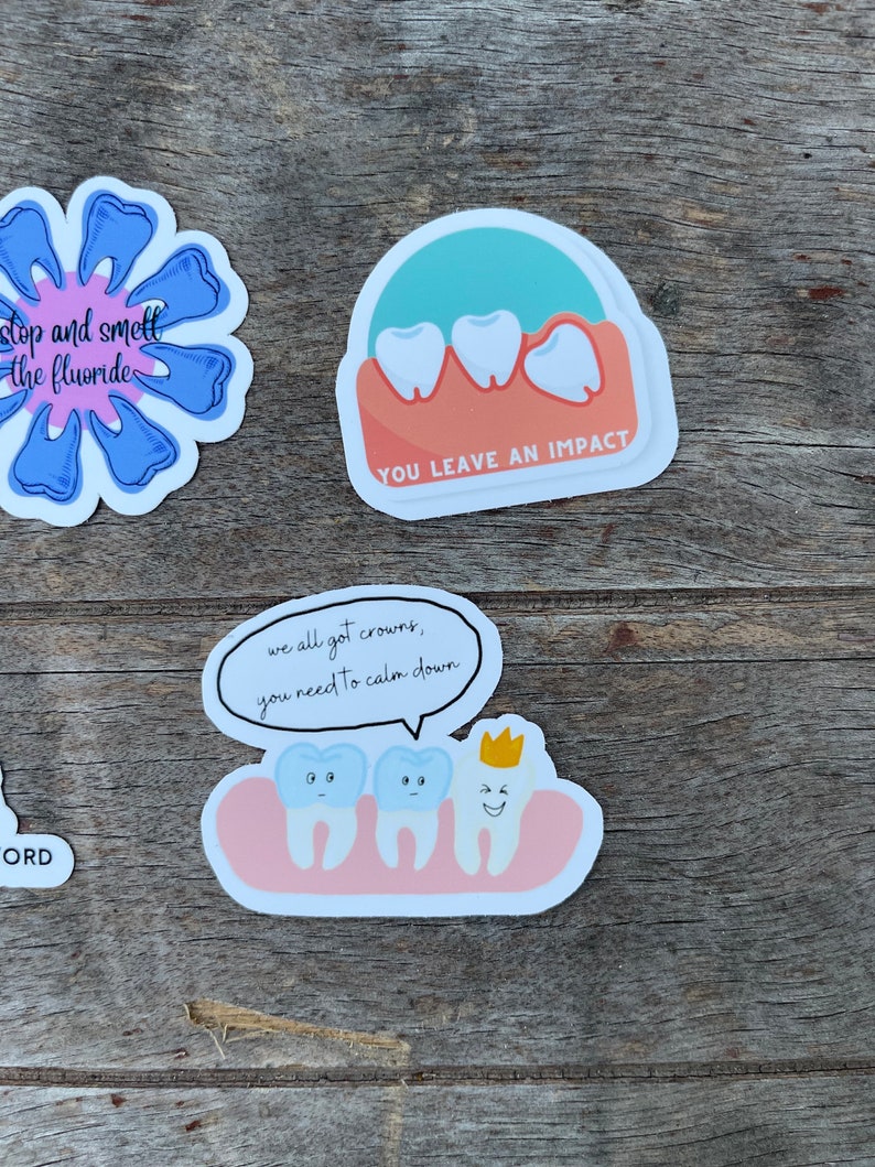 Dental Sticker Pack - Etsy
