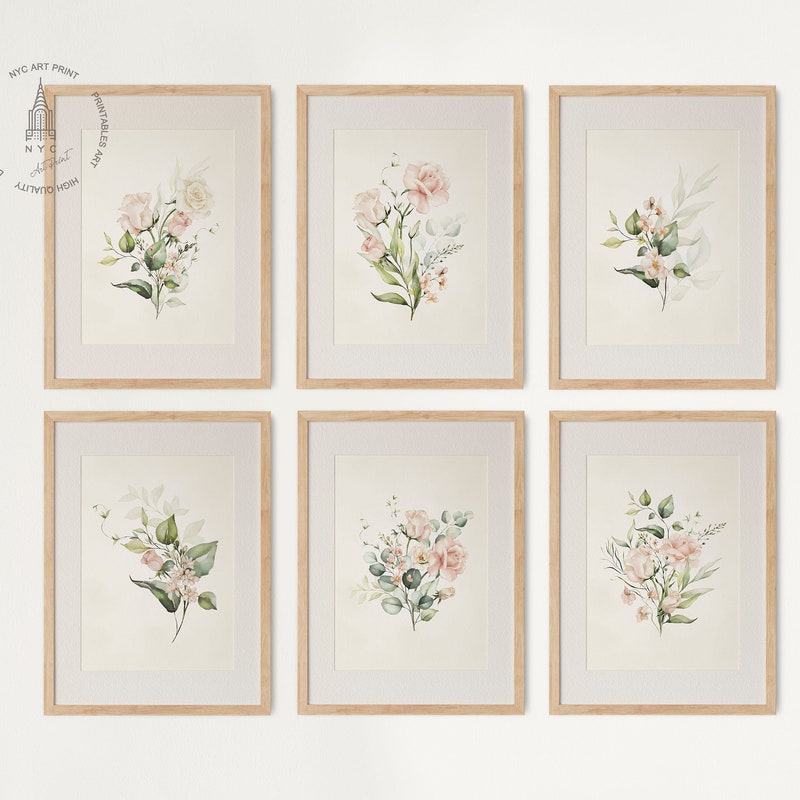 Printed Roses - Etsy