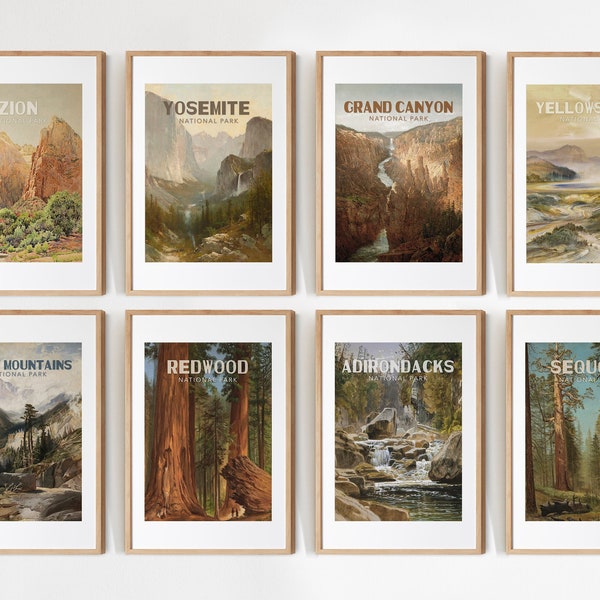 National Park Poster - Etsy