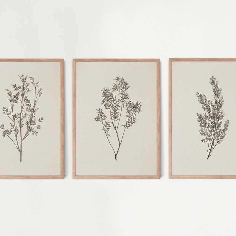 Botanical Wall Art - Etsy