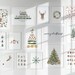 Christmas Prints Gallery Wall Set of 15, Christmas Printable Wall Art ...