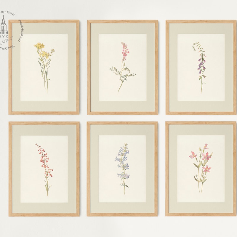 Botanical Art Print - Etsy