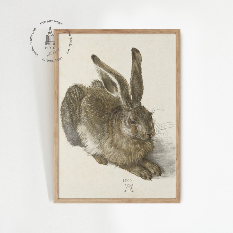 Rabbit Print - Etsy