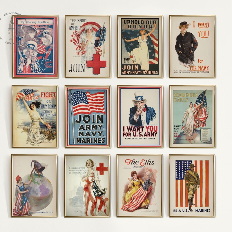 Uncle Sam Poster - Etsy