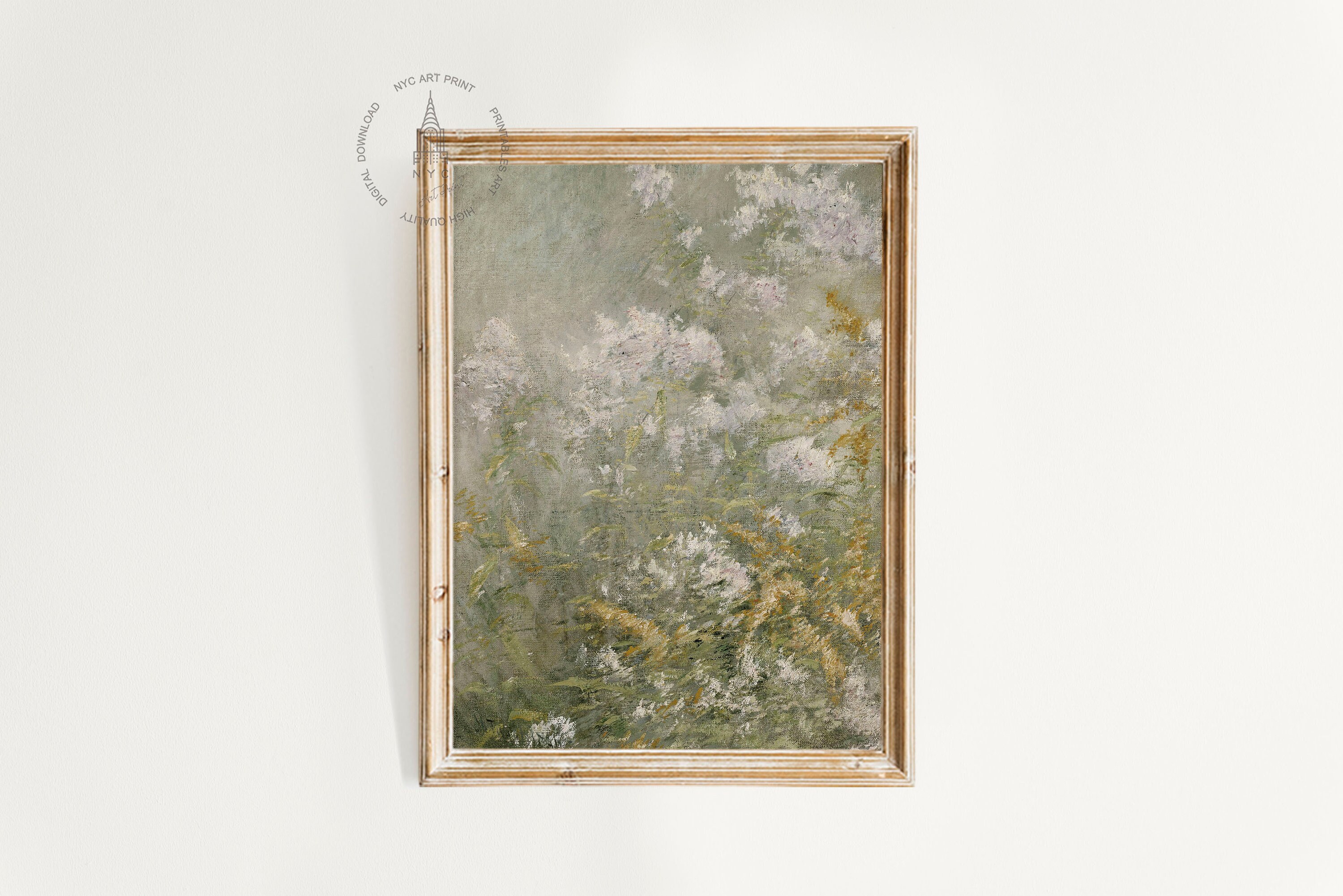 Vintage Spring Gallery Wall Set of 8, Rustic Printable Wall Art ...