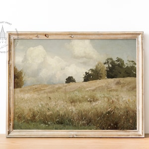 Vintage Country Landscape Gallery Wall Set of 8, Rustic Printable Wall ...