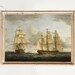 Vintage Warship Wall Art Set of 12, Sailing Ship Prints, Nautical ...