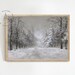 Winter Print, Vintage Christmas Printable Wall Art, Winter Decor ...
