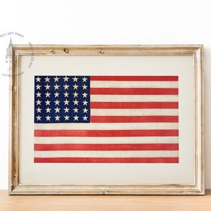 Vintage 4th of July Gallery Wall Print Set of 12, American Decor ...