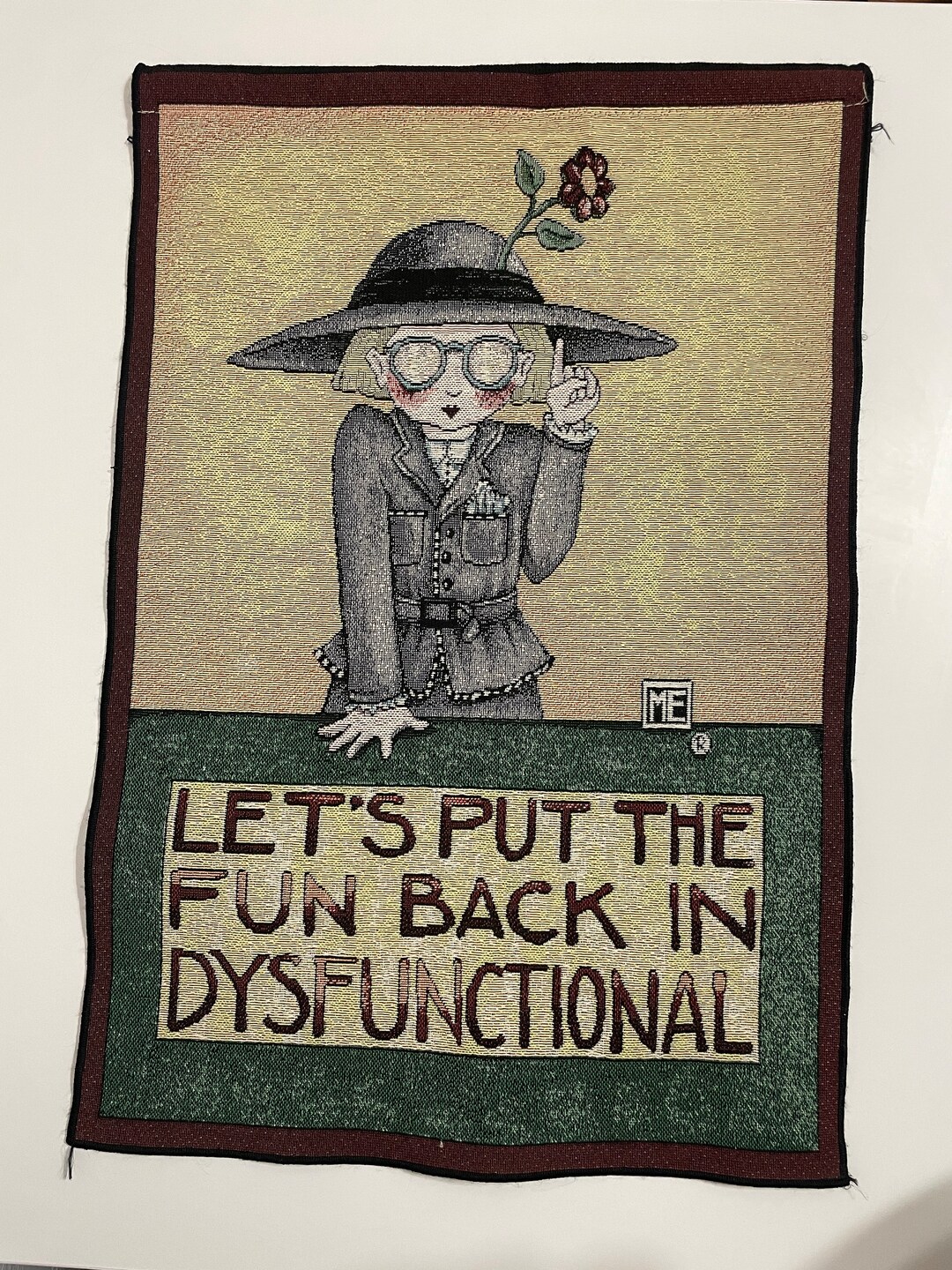 Lets Put the Fun Back in Dysfunctional Mary Engelbreit Hanging Wall ...