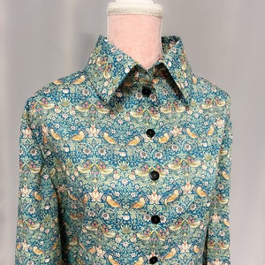 Liberty Print Shirt - Etsy