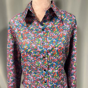 Liberty Print Shirt - Etsy