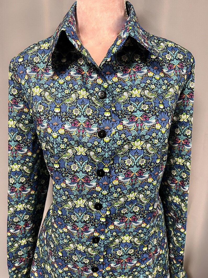 Liberty Print Shirt - Etsy