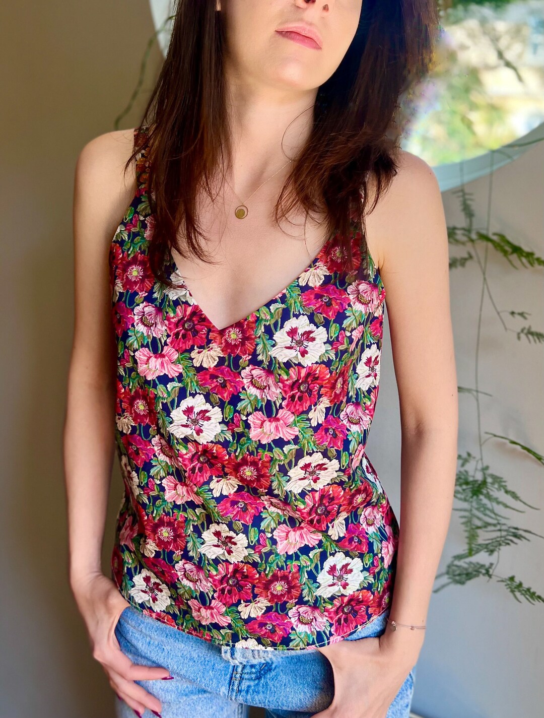 Liberty Print Cami, Limited Edition Print, Womens V Neck Camisole ...