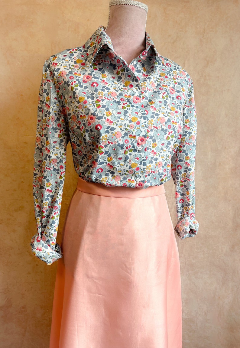 Liberty Print Shirt - Etsy