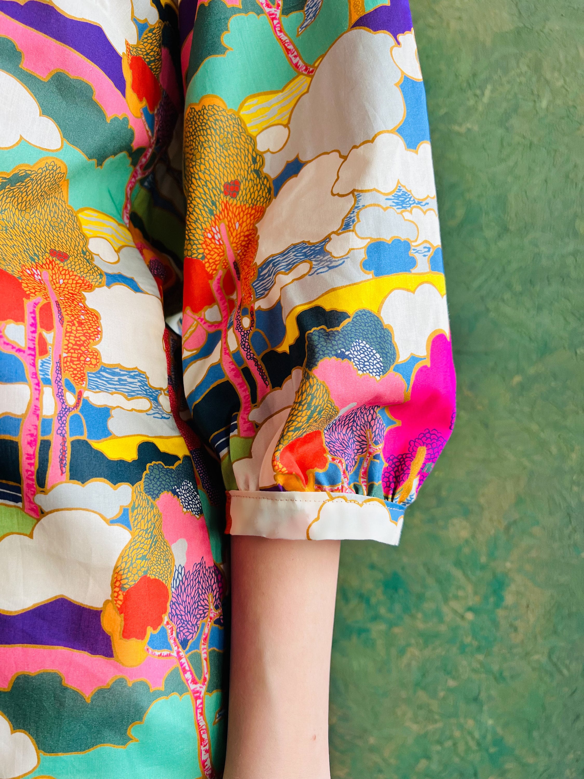 Liberty Print Top, Womenswear, Prospect Road Print - Etsy