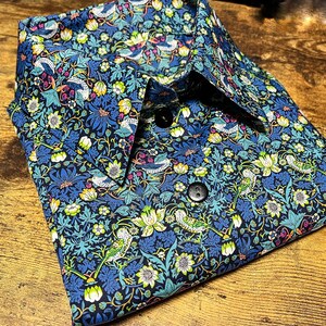 Liberty Print Shirt - Etsy