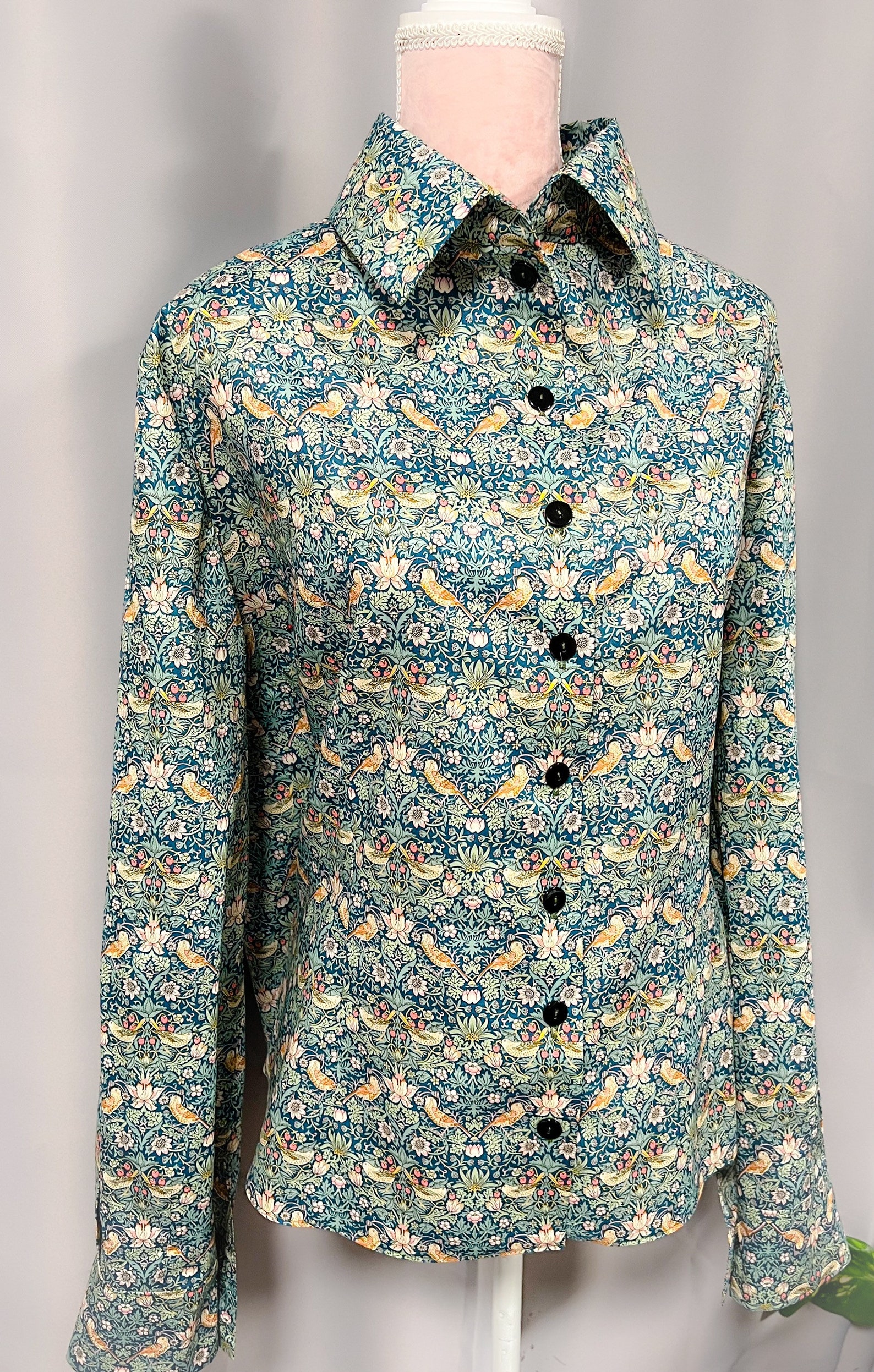Liberty Print Shirt - Etsy