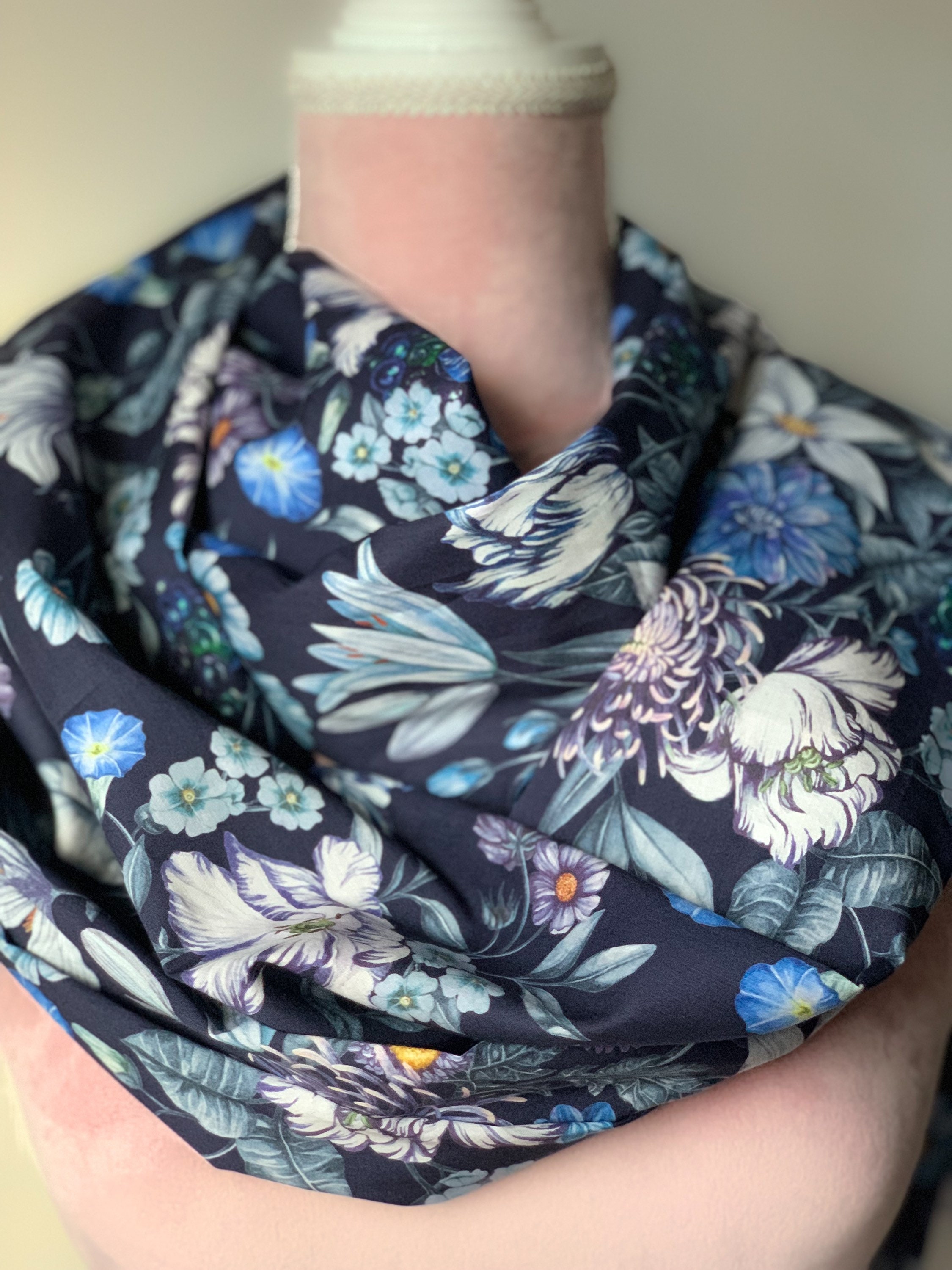 Liberty print scarf infinity scarf gift option | Etsy