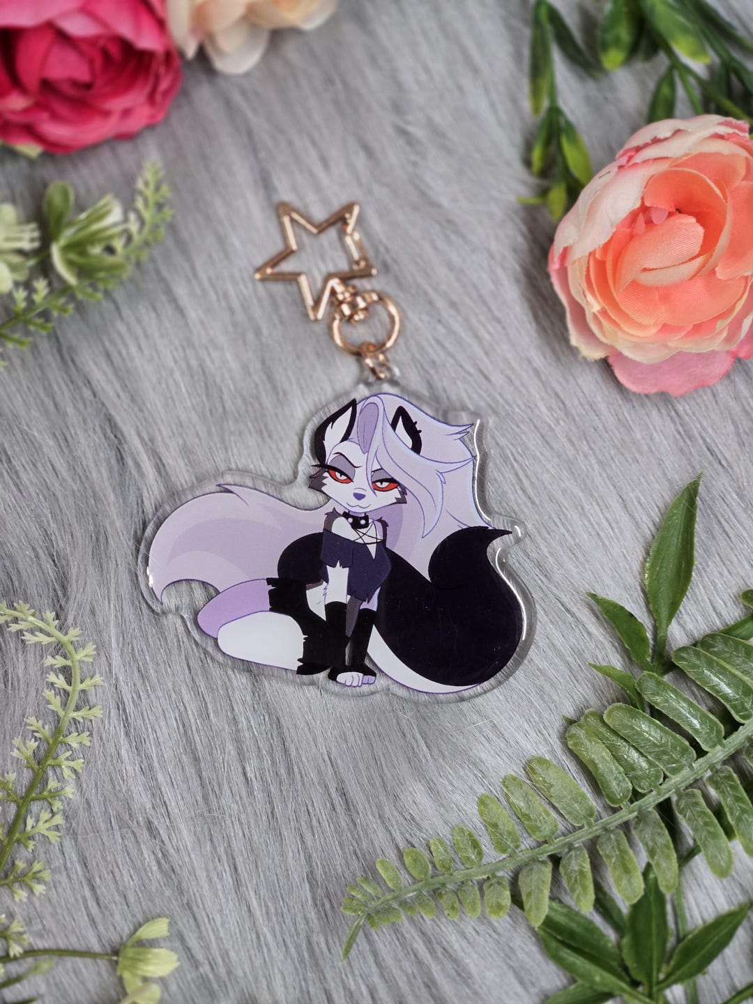 Loona Keychain Helluva Boss - Etsy