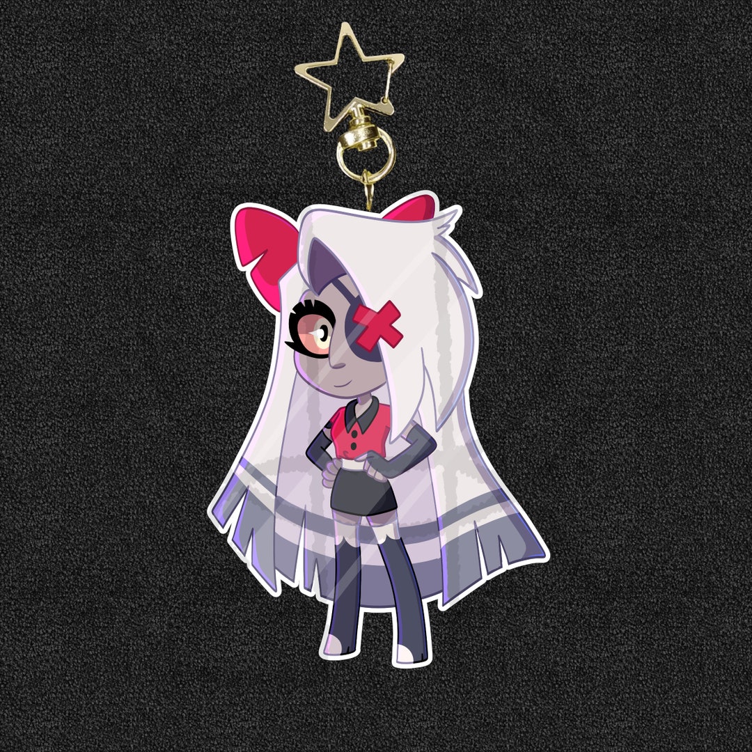 Vaggie Keychain Hazbin Hotel Preorder - Etsy UK