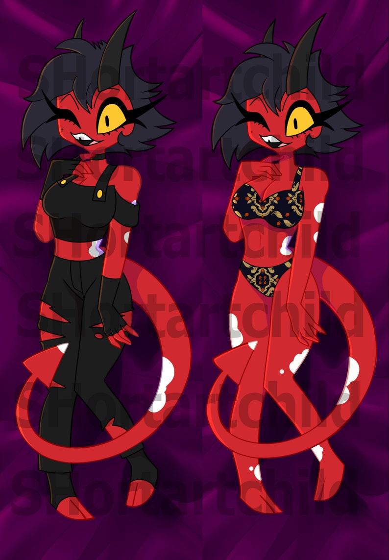 Helluva boss Millie Body pillow Pedido anticipado - Etsy España