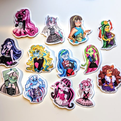 CUSTOM Ornament Made From Monster High Minis Power Ghouls - Etsy