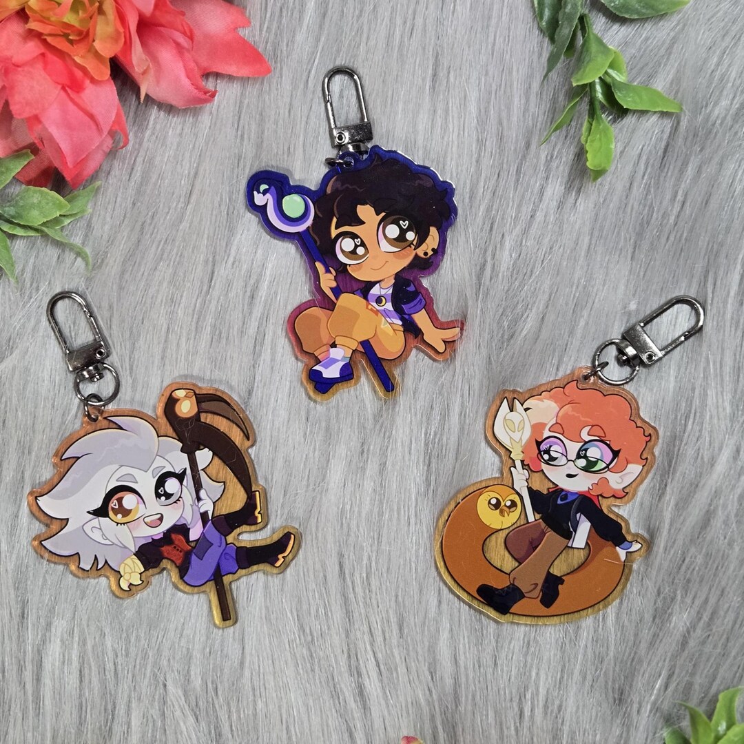 TOH Acrylic Chibi Keychains - Etsy