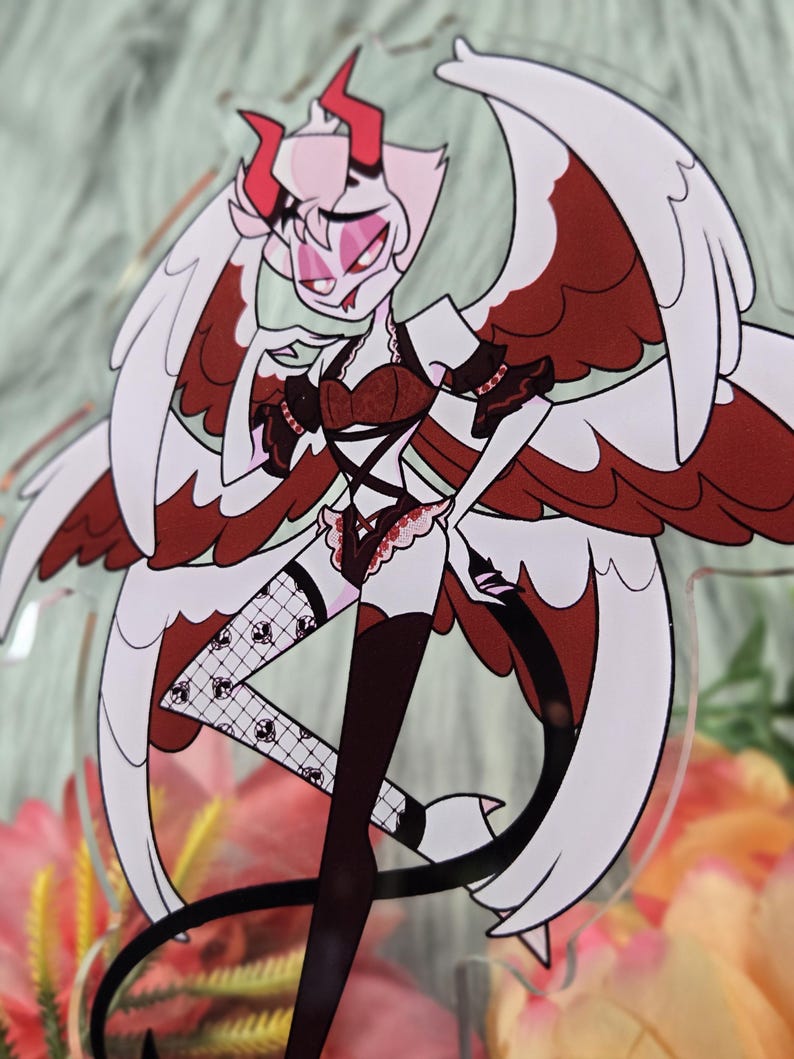 Hazbin Hotel Standee Acrylic--lucifer - Etsy