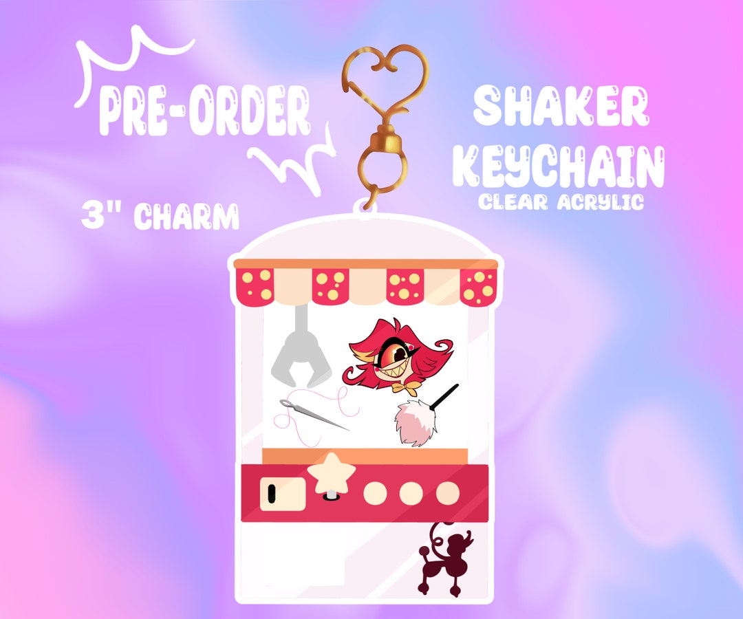 Nifty Shaker Keychain Hazbin Preorder - Etsy