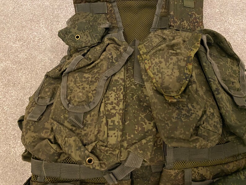 Original Russian Ratnik 6sh117 Vest complete Kit - Etsy