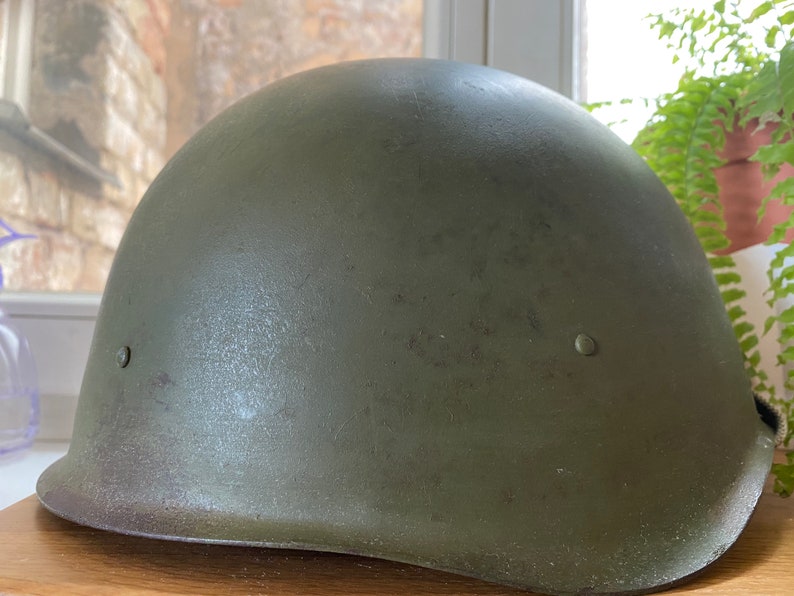 Original WW2 Soviet SSH-40 Combat Helmet size 2 - Etsy Australia