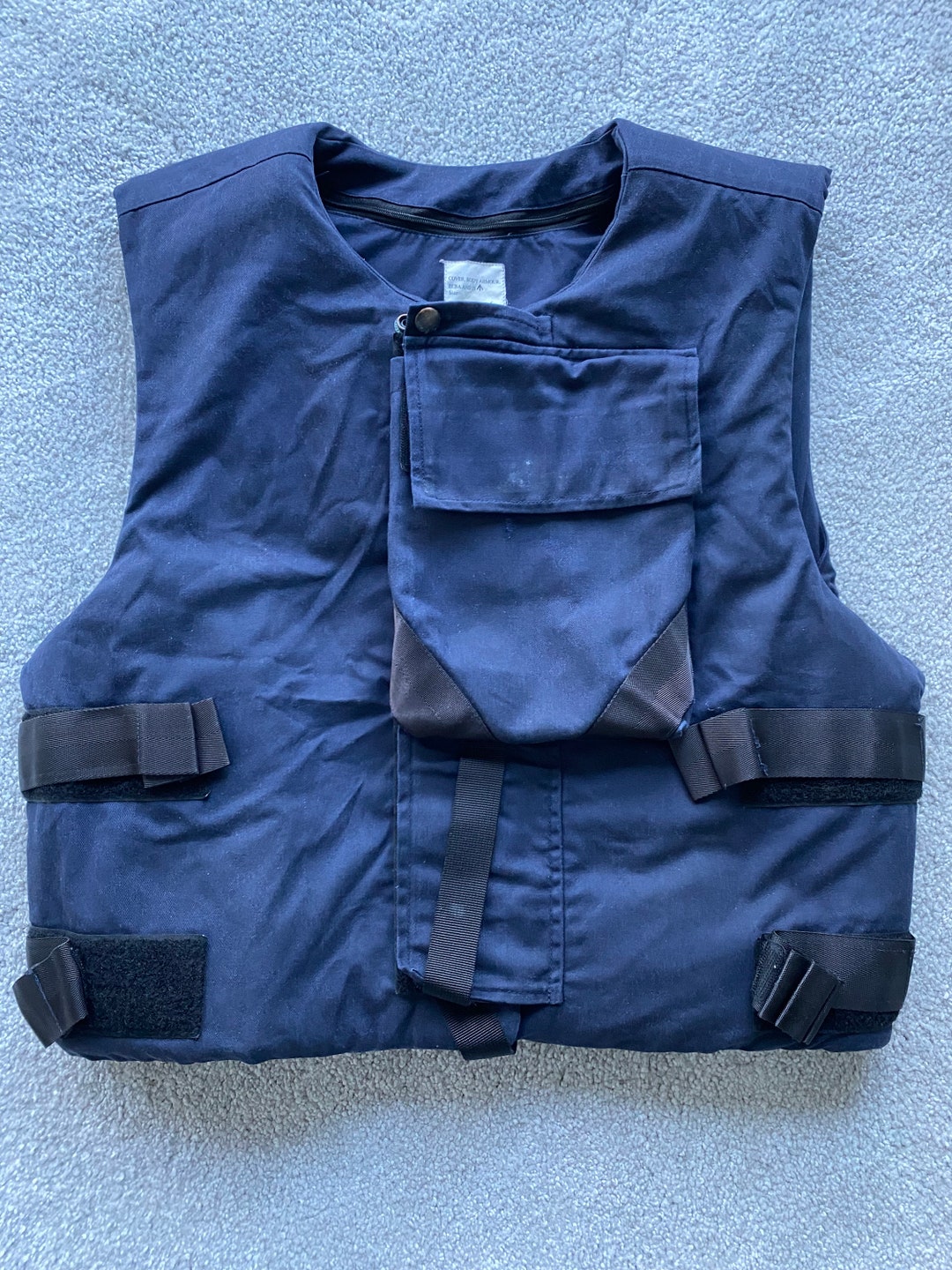 Original British Royal Navy ECBA Body Armour Vest With Kevlar Filler ...