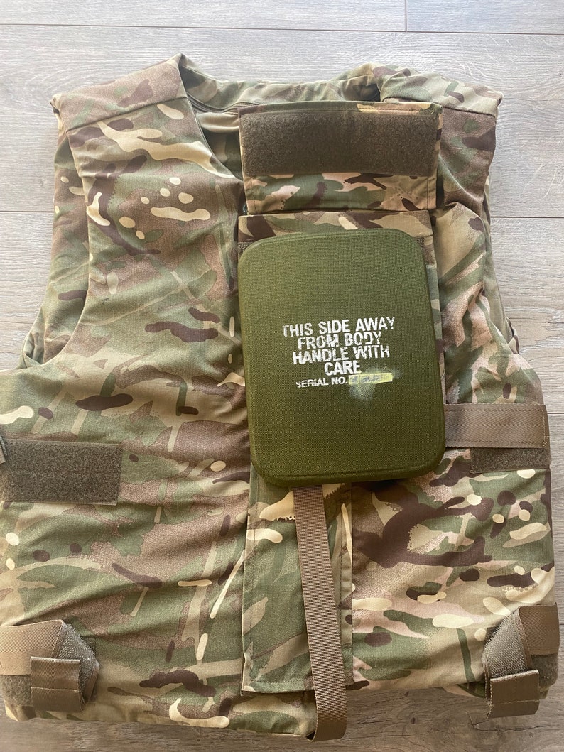 Original British Army ECBA Body Armor Vest full Kit - Etsy