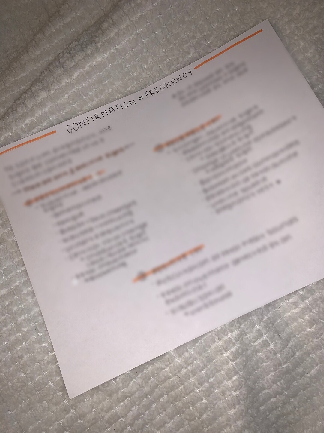 OB - Confirmation of Pregnancy Concept Map - Etsy