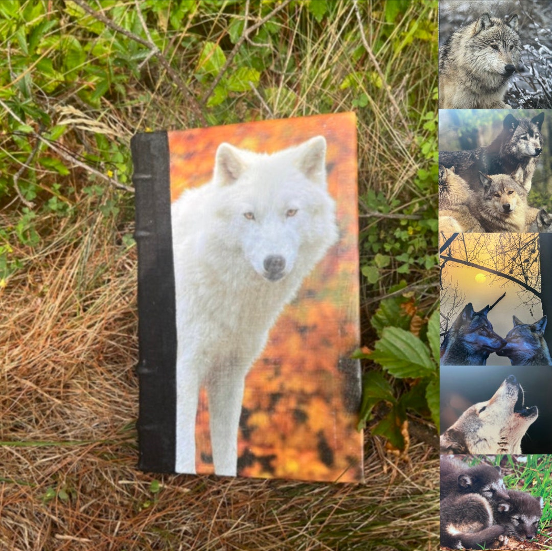 Wolf Journals/ Books - Etsy