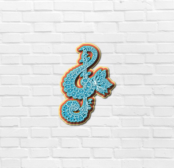 Treble Clef 3D Mandala SVG Files Multilayer Panel for Laser - Etsy