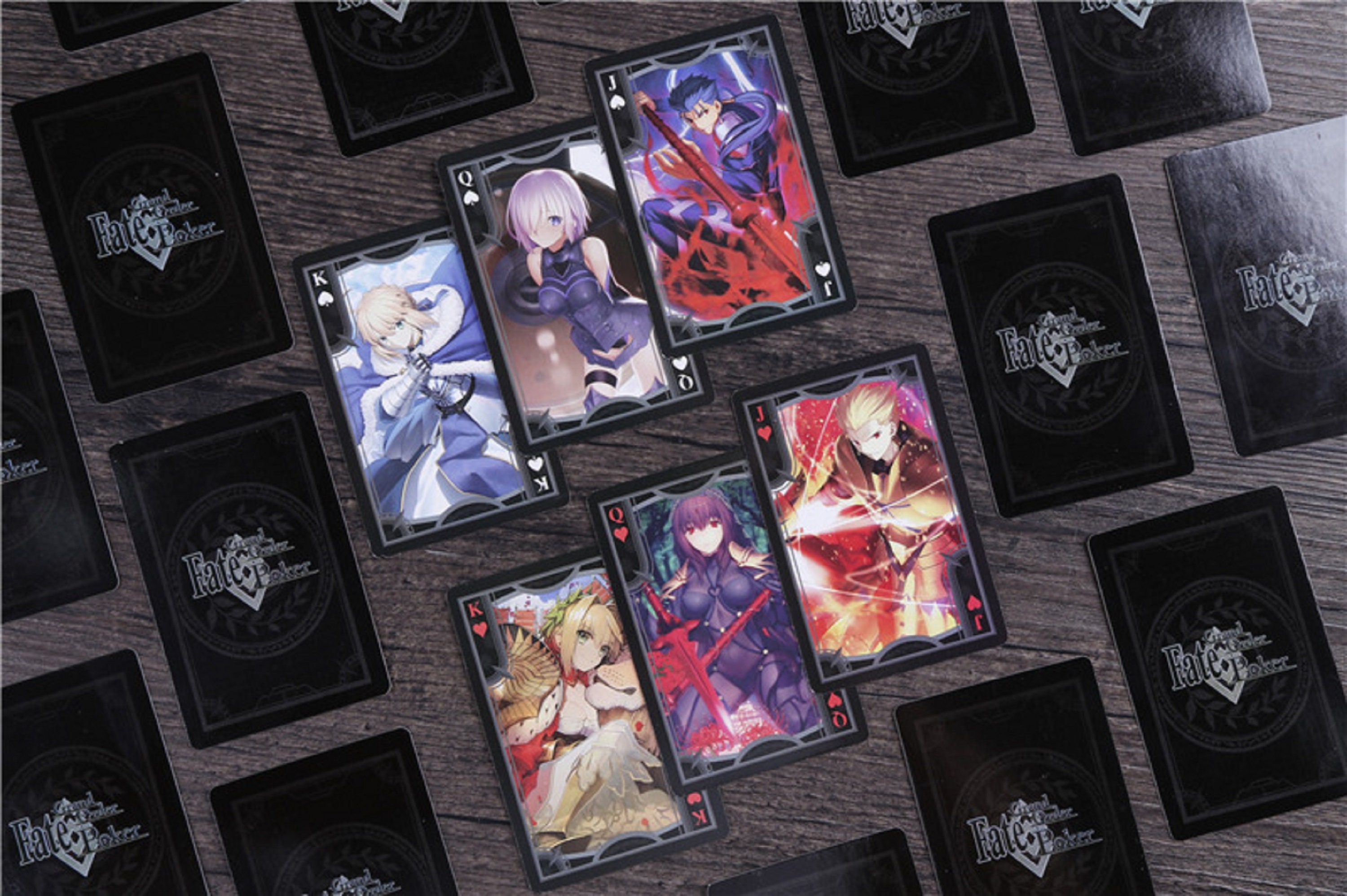 Fate/grand Order Poker Cards Anime | Etsy