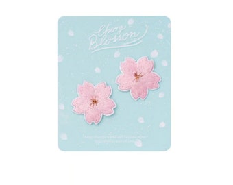 Sakura Embroidery Patch - Etsy