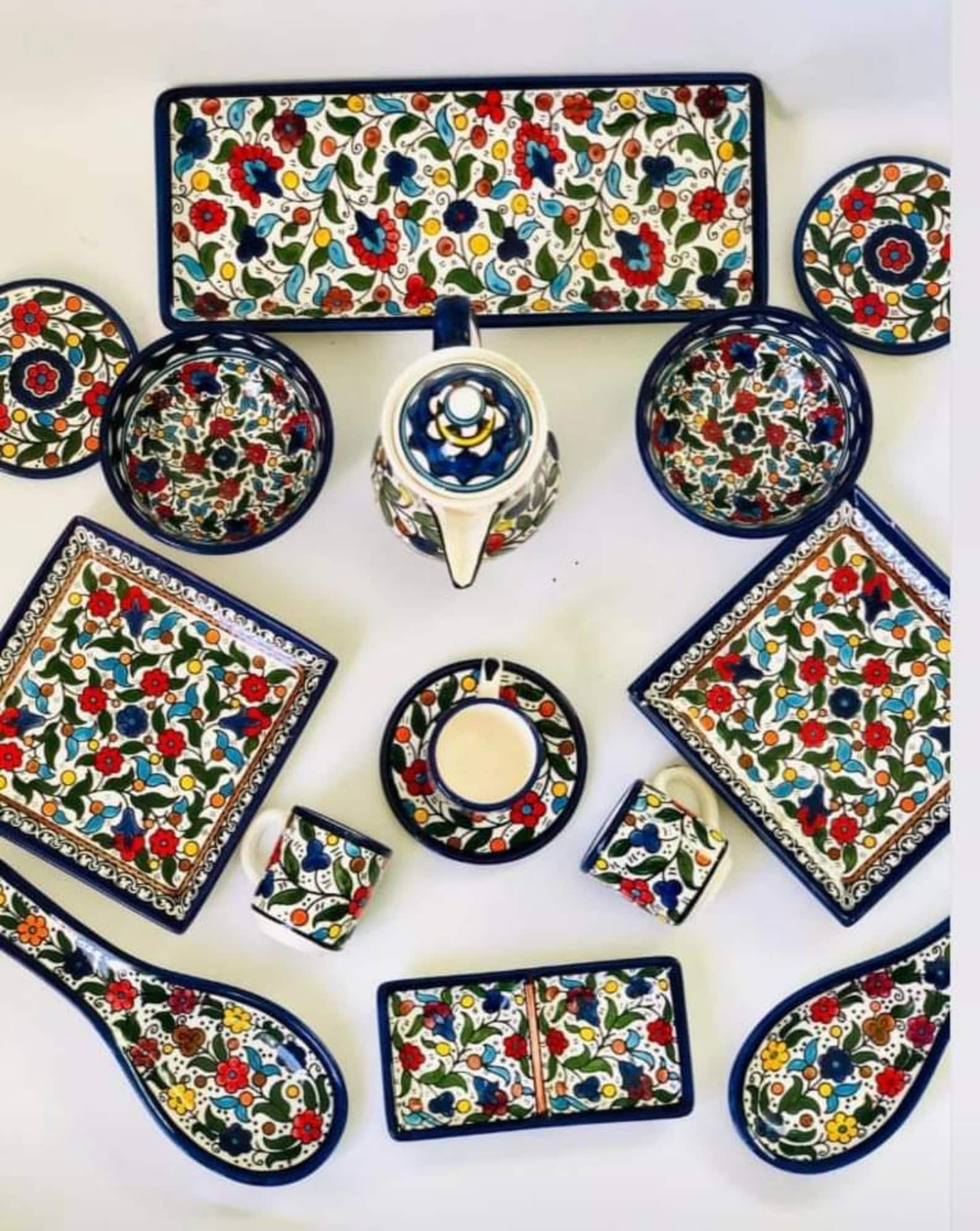 Handmade Handpainted Ceramic Palestinian Hebron Products for ...