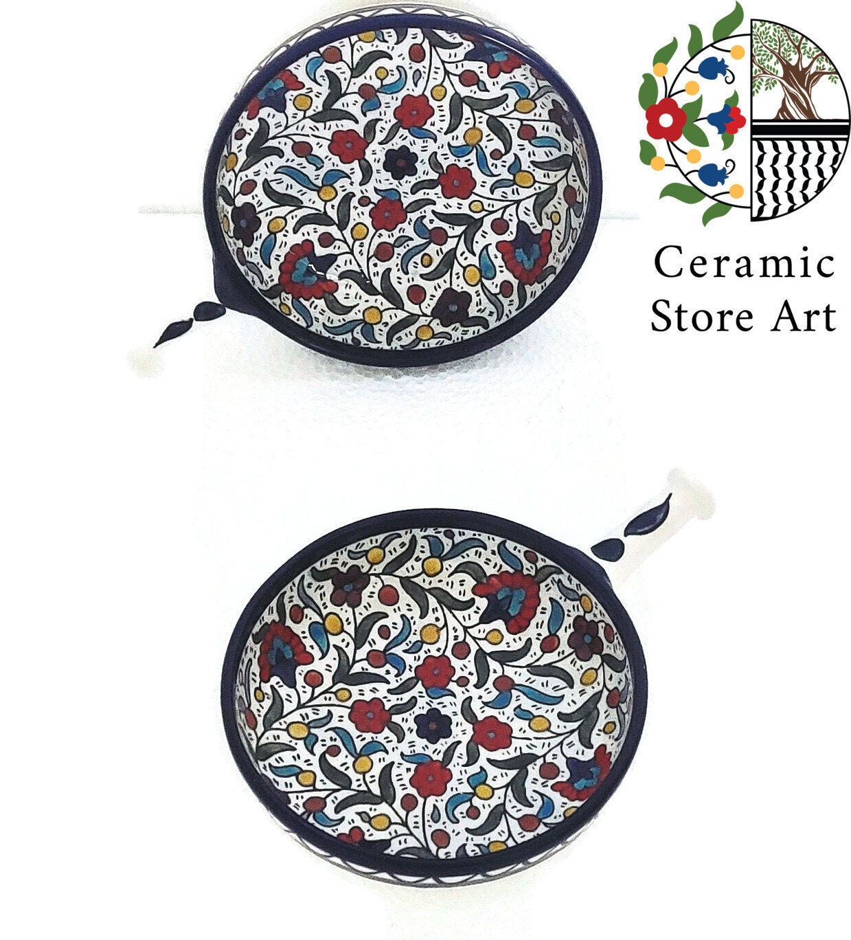 Ceramic Serving Pan Handmade Handpainted High Quality - Etsy