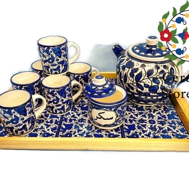 Ceramic Tea Set - Etsy