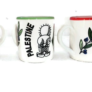 Ceramic Mugs Set Handmade Hand Painted High Quality Traditional Ceramic ...
