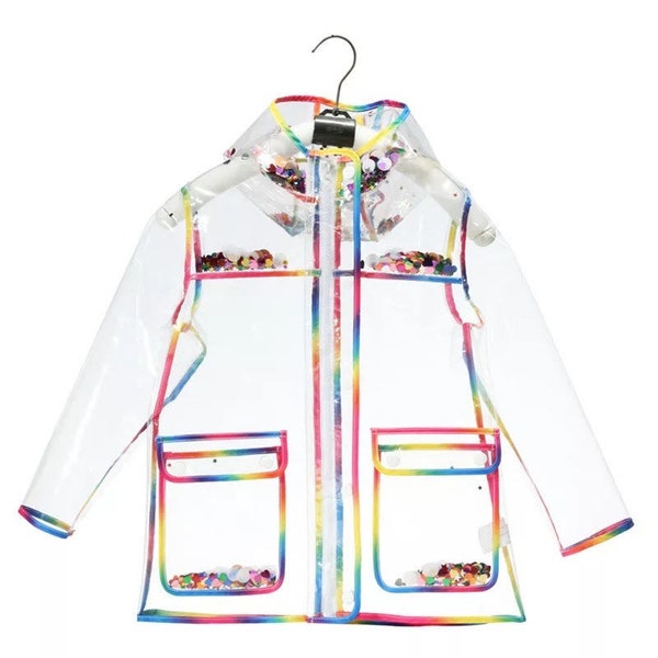 Rainbow Coat - Etsy