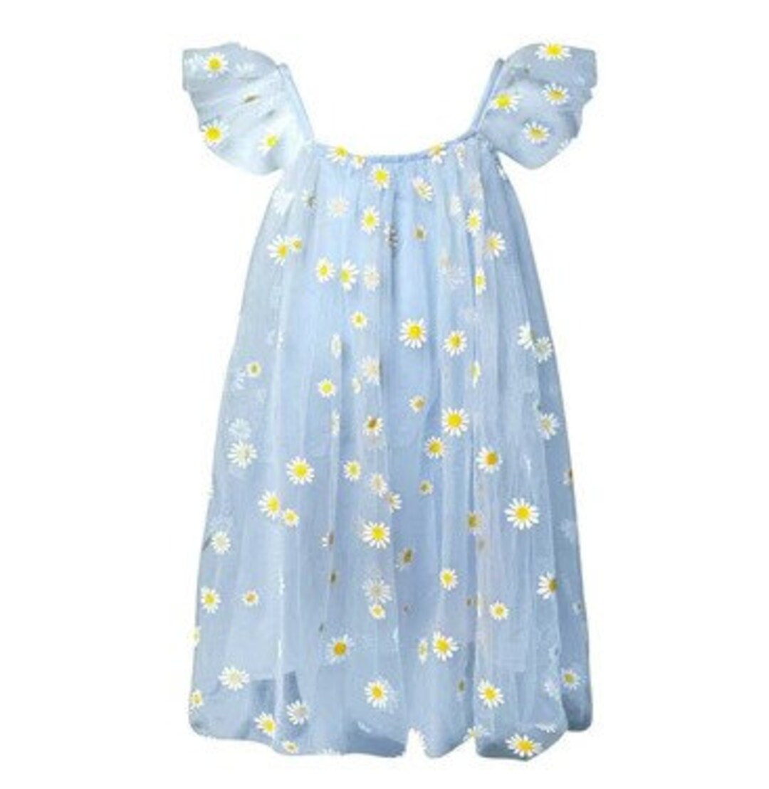 Light Blue Dress for Girls Little Girls Dress Little Girls - Etsy