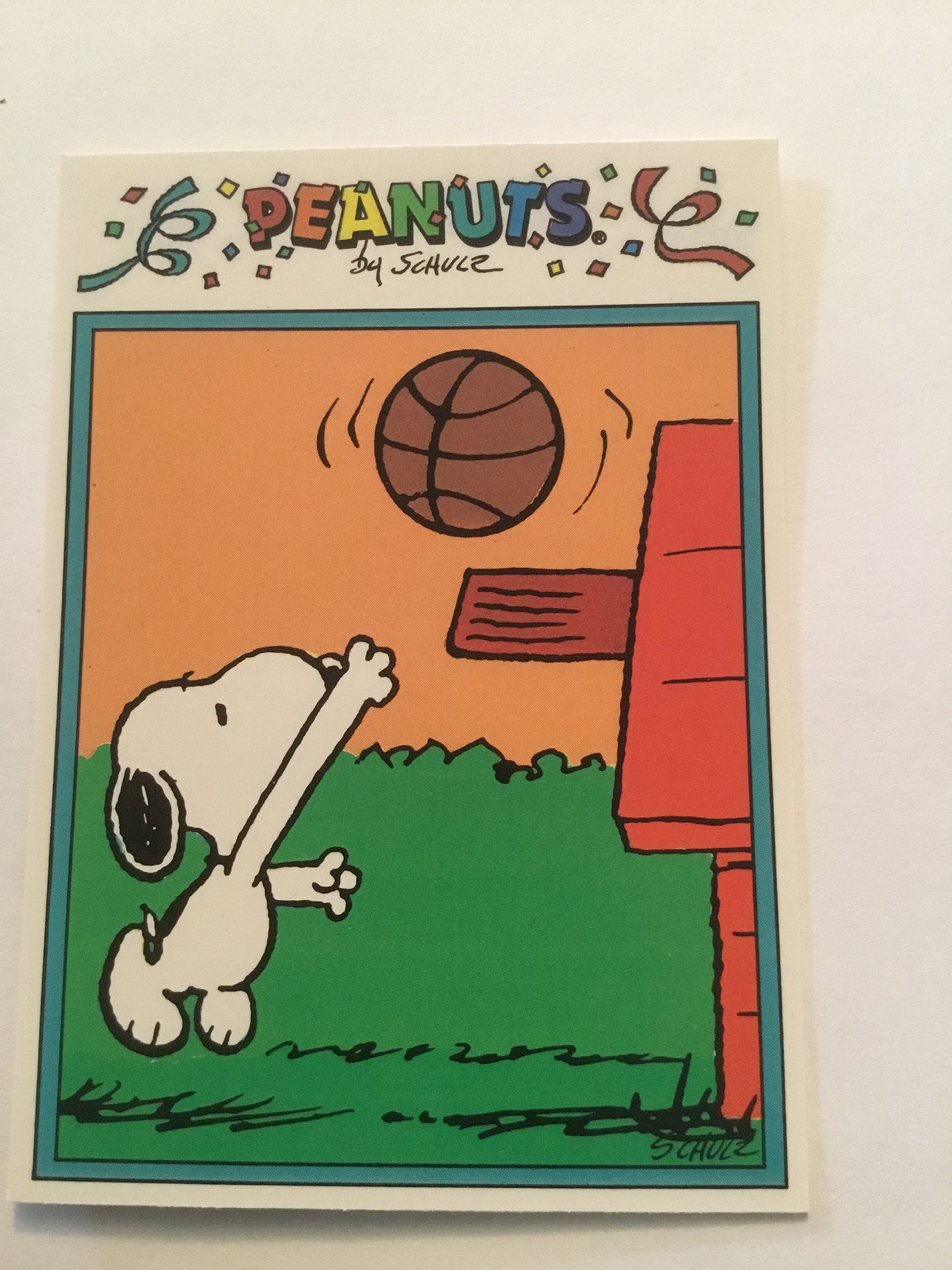 Materials Nos Vintage peanuts collection trading cards Snoopy and ...