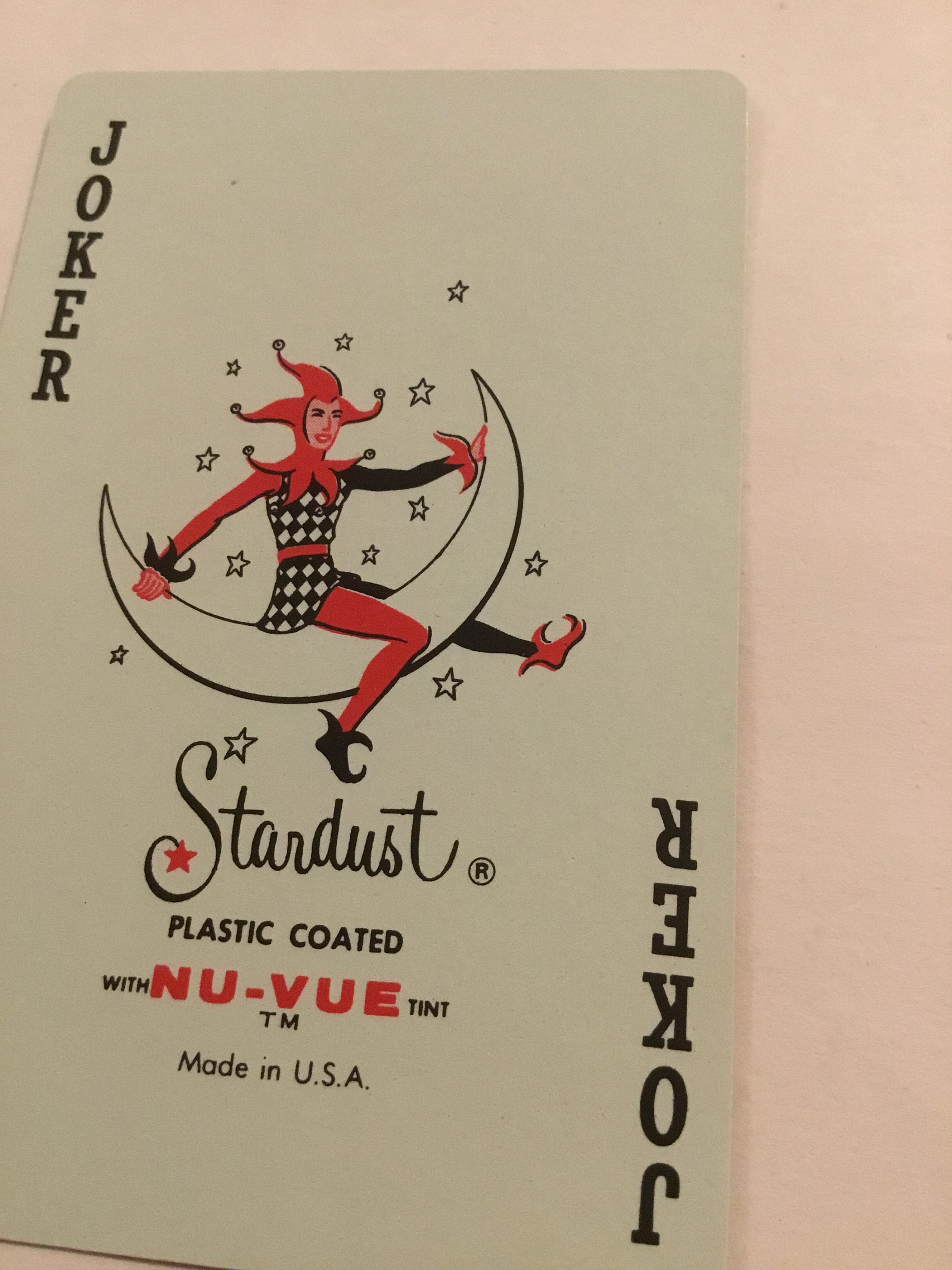 Vintage Joker Card