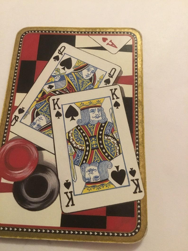 Paper Paper, Party & Kids Papercraft Nos Vintage playing cards bright ...